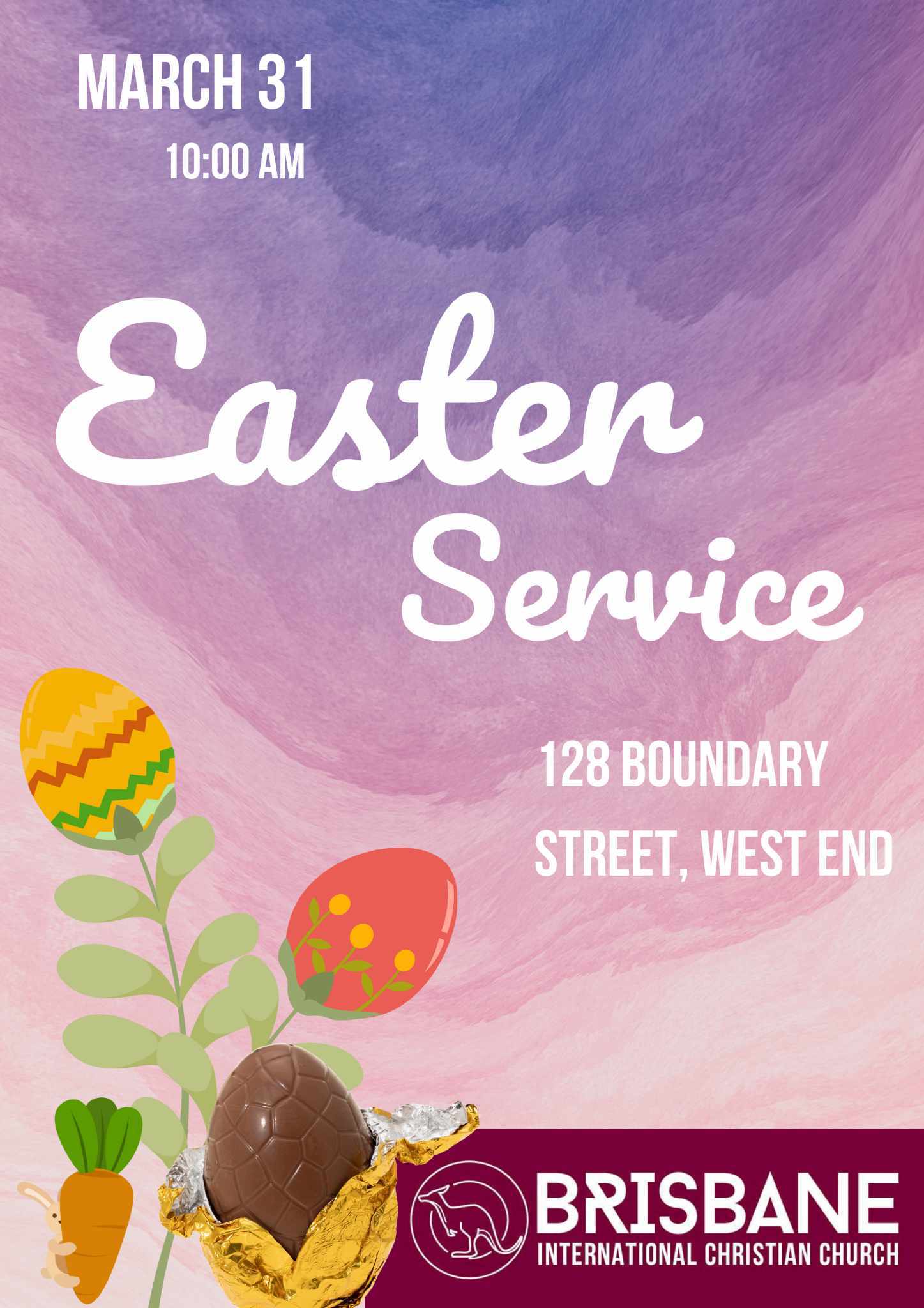 Easter Service – Brisbane ICC